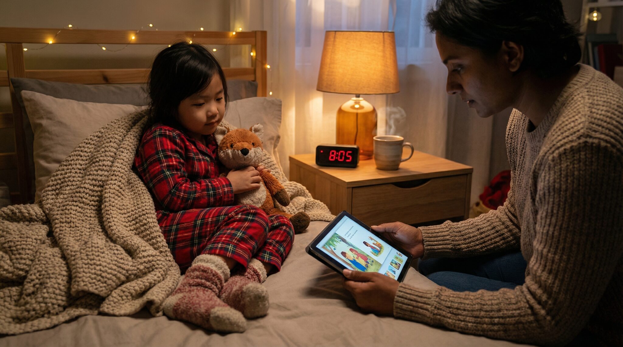 Bedtime wind-down mini story ritual: five-minute calm - Storypie