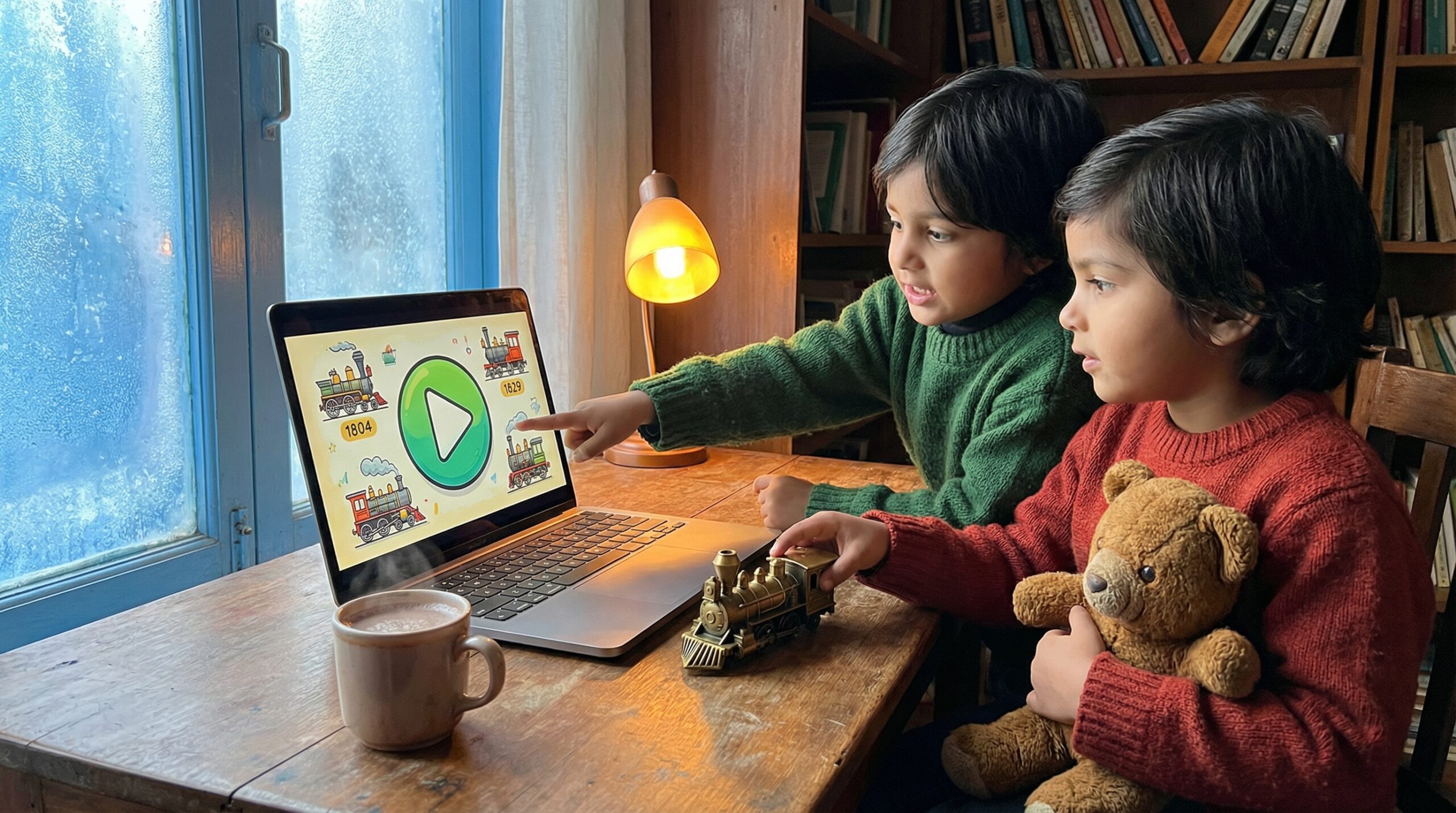 Steam Locomotive for Kids: Cozy Tales and Facts - Storypie