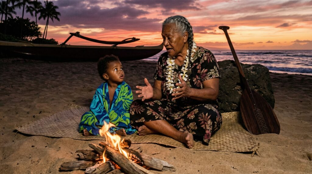 Māui and the Sun — Polynesian Myth, Places, and Meaning - Storypie