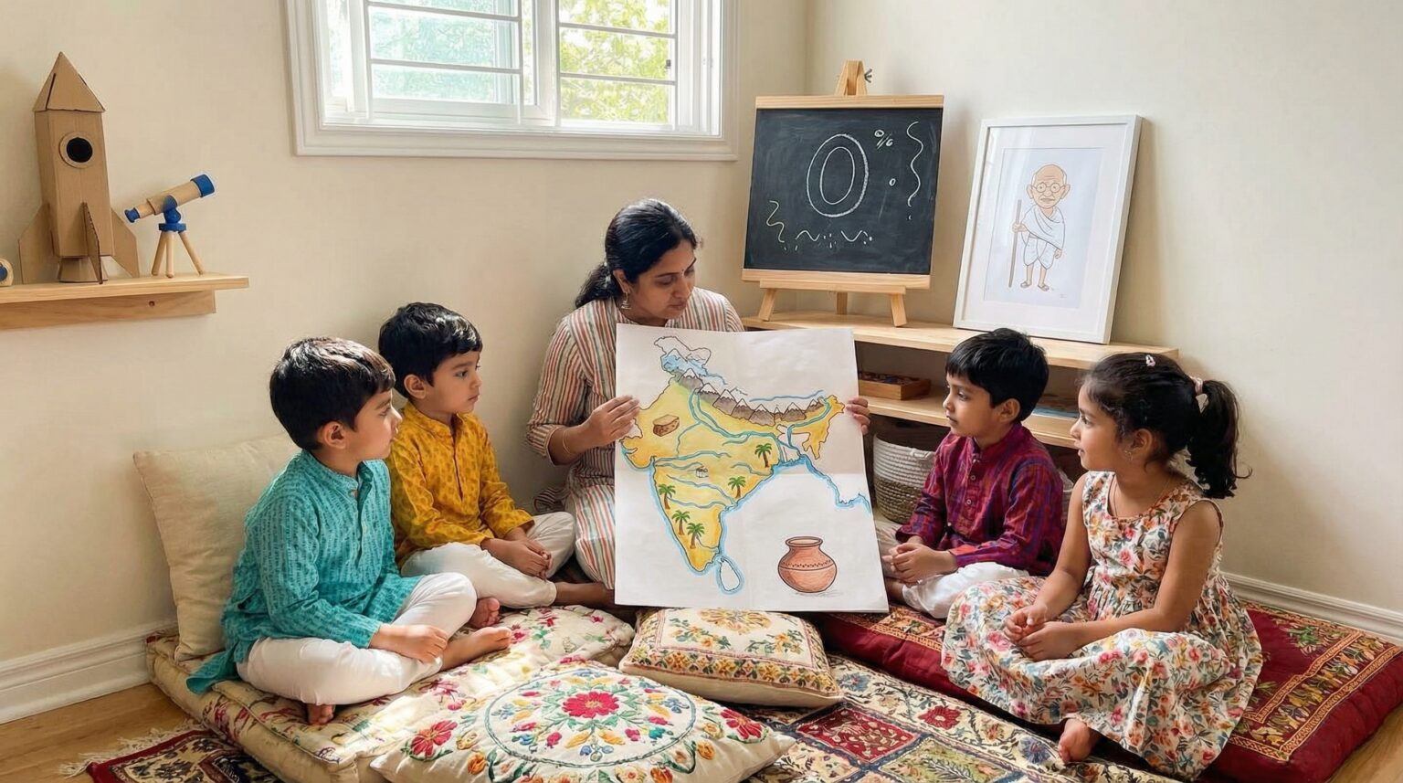 India for Kids: A Colorful 10-Minute Journey - Storypie